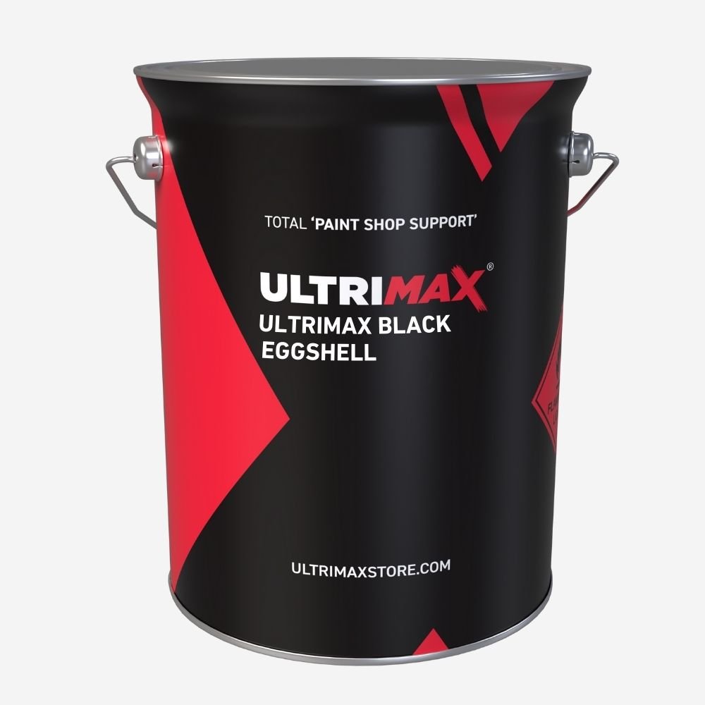 Ultrimax Black Eggshell 1 Pack Metal Paint